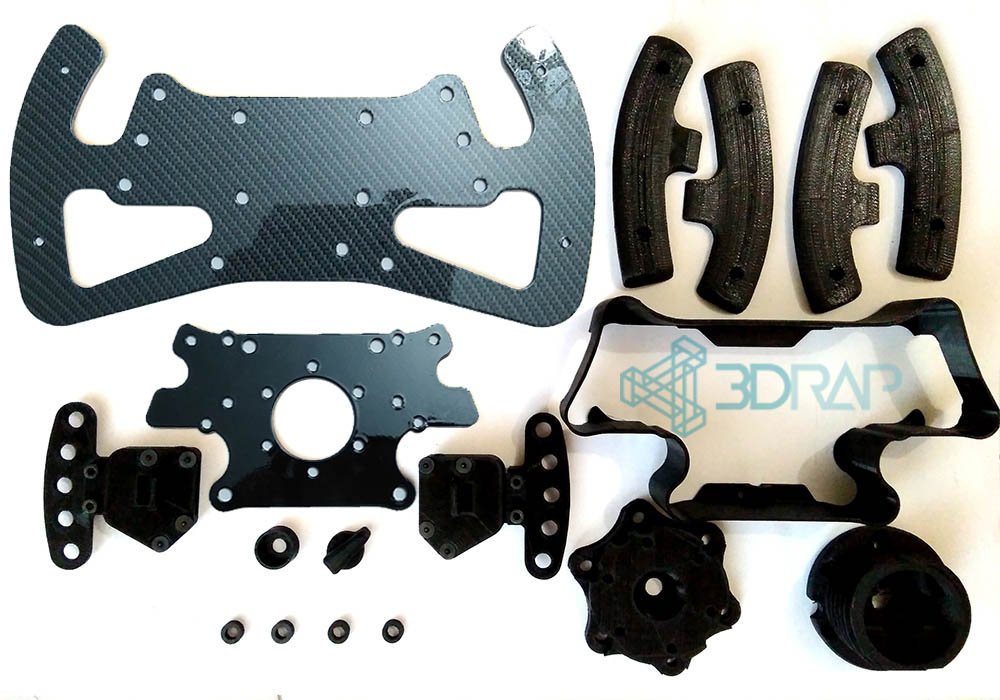 DTM / GT Steering Wheel KIT by 3DRap – Thrustmaster Logitech and OSW ...
