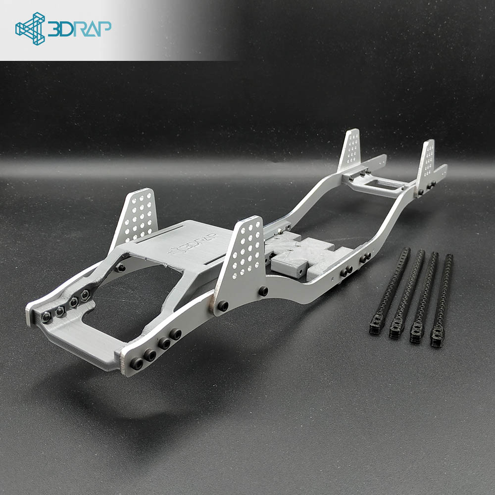 Alu and Carbon Fiber Chassis for Axial SCX10 | 3DRap