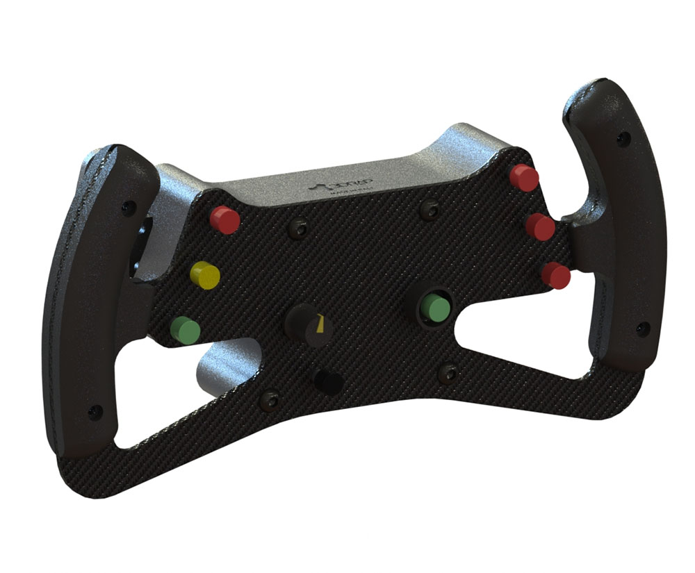 DTM / GT Steering Wheel KIT by 3DRap – Thrustmaster Logitech and OSW ...