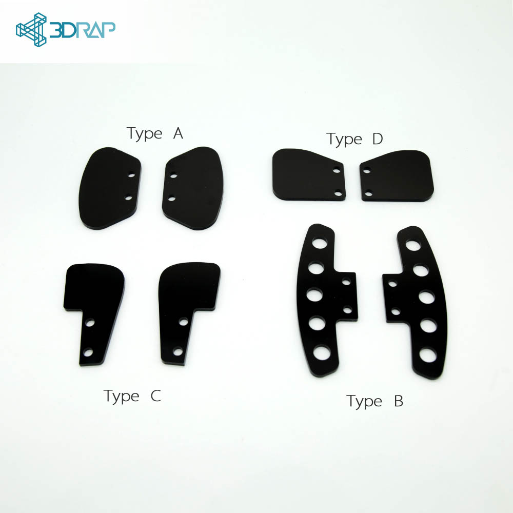 Universal magnetic Paddles for Custom Steering Wheels (Internal Use ...